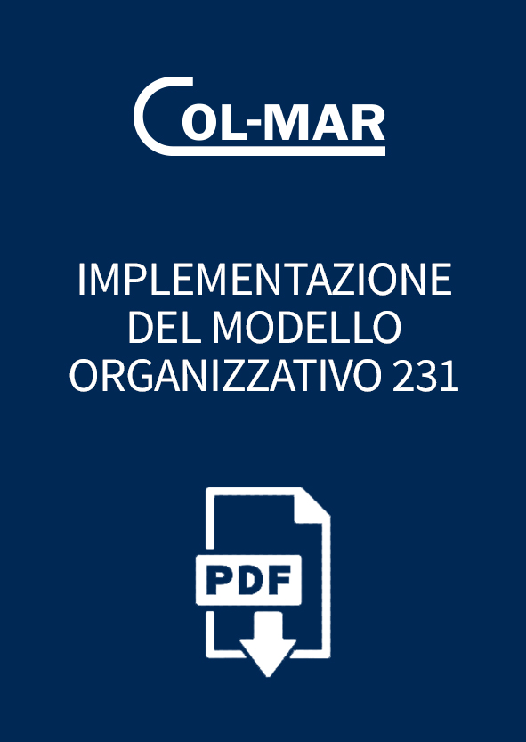 Modello Organizzativo d.lgs 231/2001 - COL-MAR srl